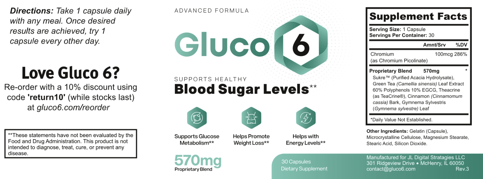 Gluco6 Reviews For Blood Sugar Support | Consumers Compare
